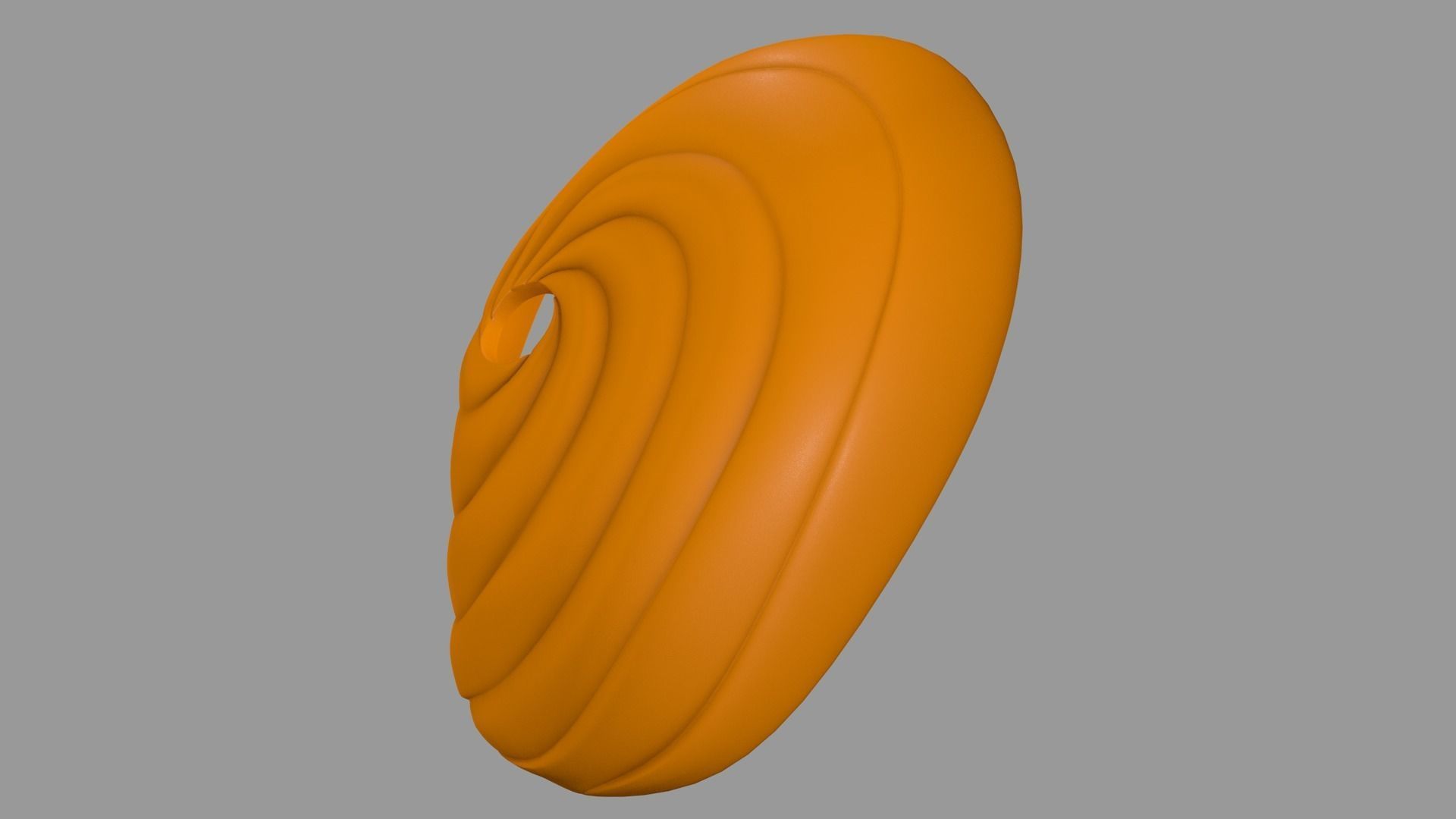 Orange Obito mask 3D model | CGTrader