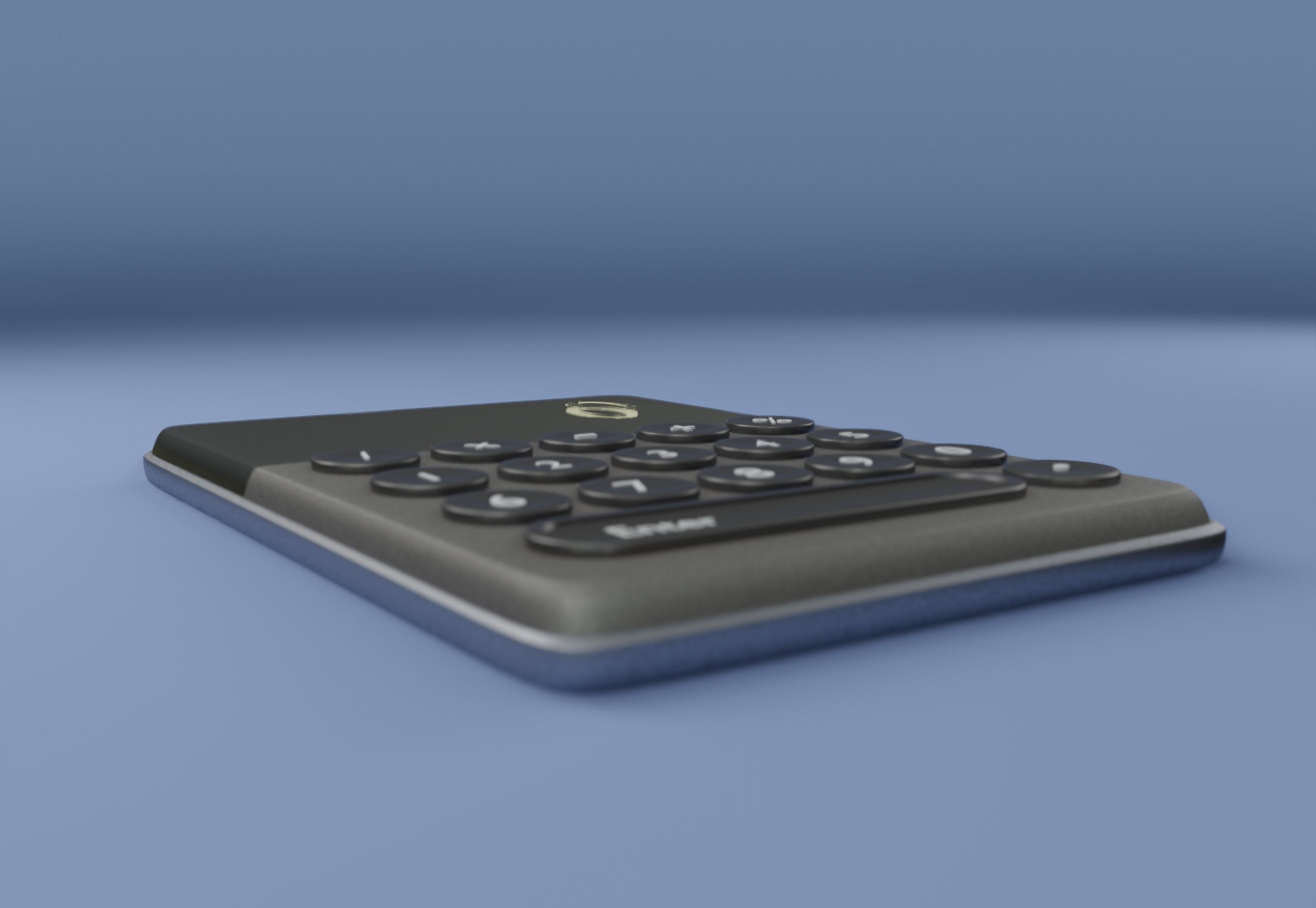 modern calculator 3D model | CGTrader