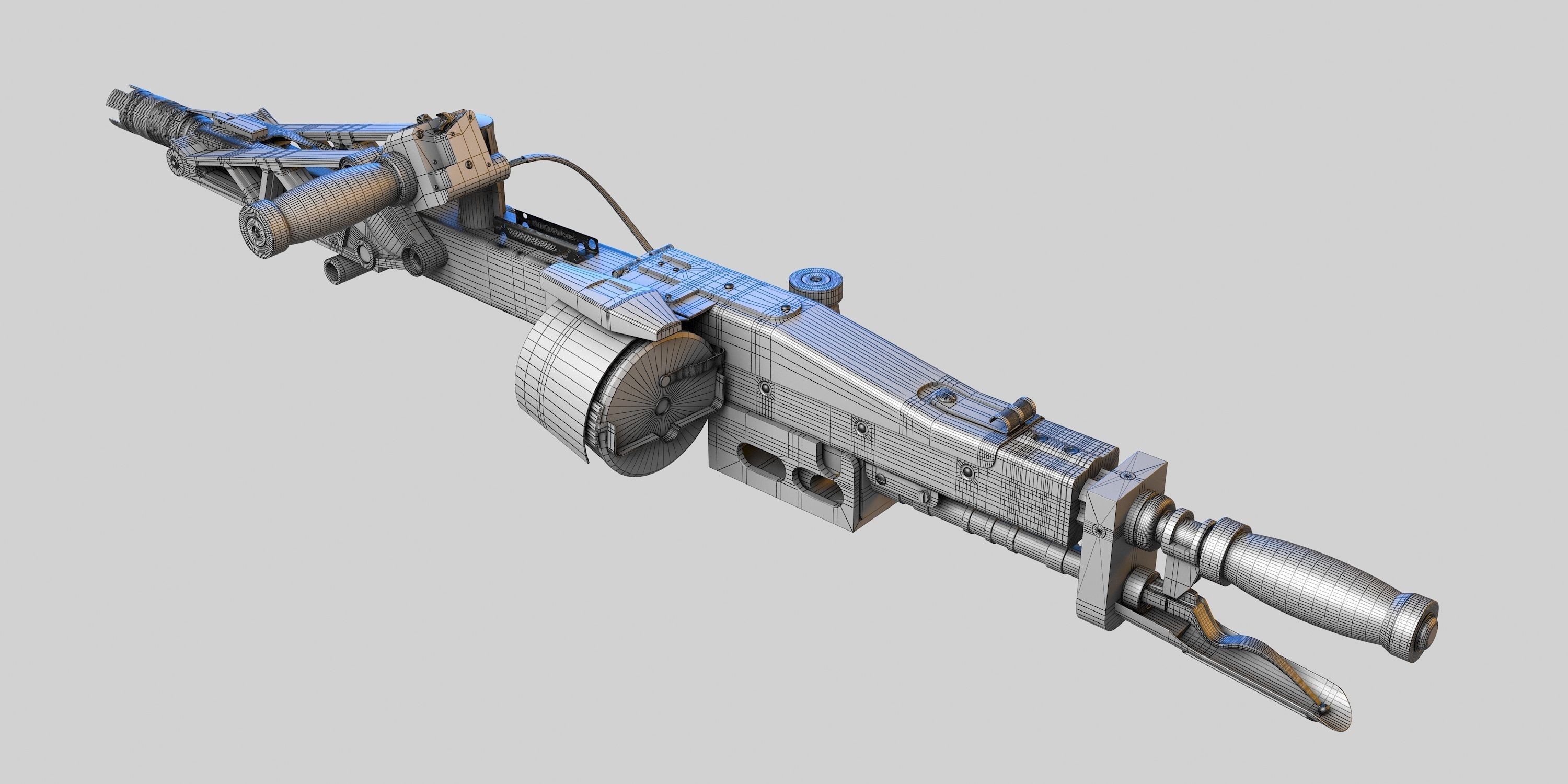 M56 Smartgun Aliens 3D model | CGTrader