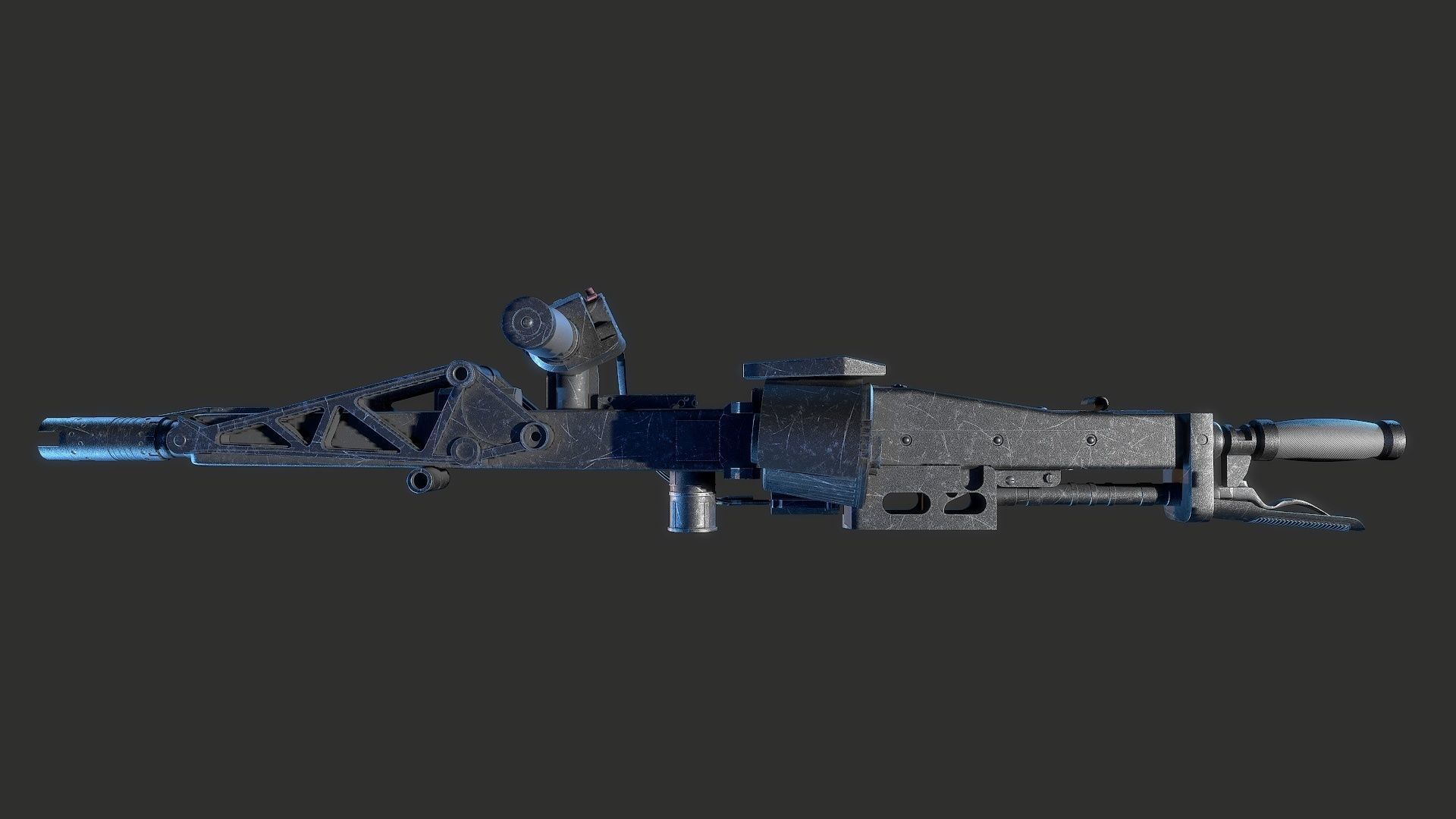 M56 Smartgun Aliens 3D model | CGTrader