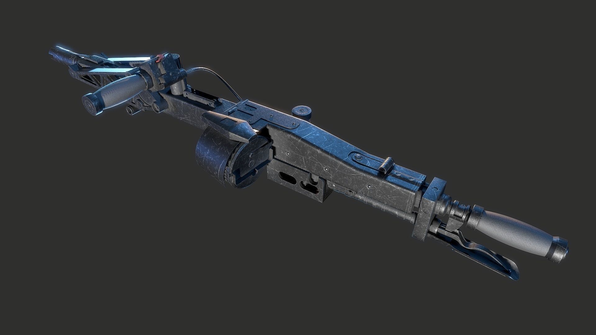 M56 Smartgun Aliens 3D model | CGTrader