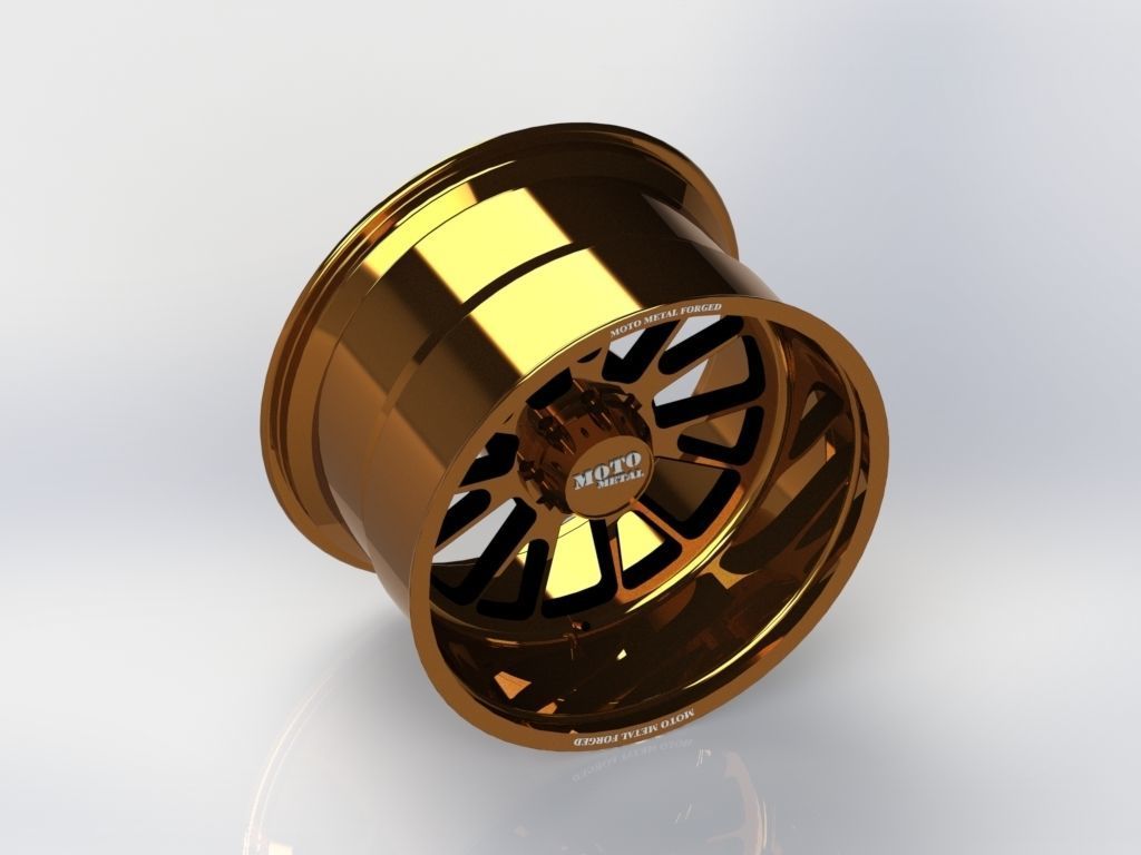 MOTO METAL-MO401 Rim 3D model | CGTrader