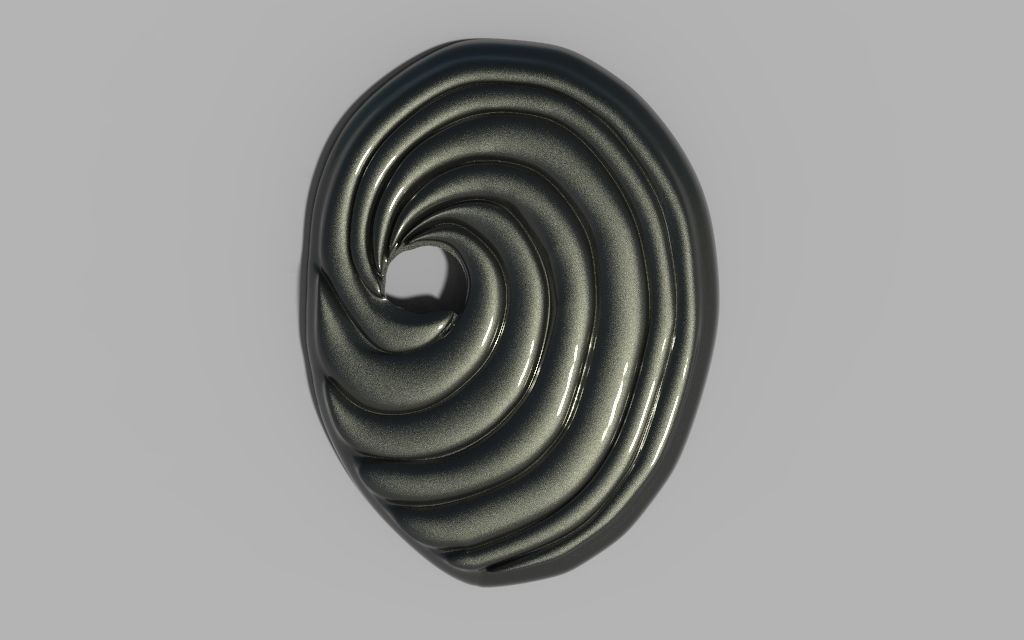 Obito uchiha mask 3D model | CGTrader