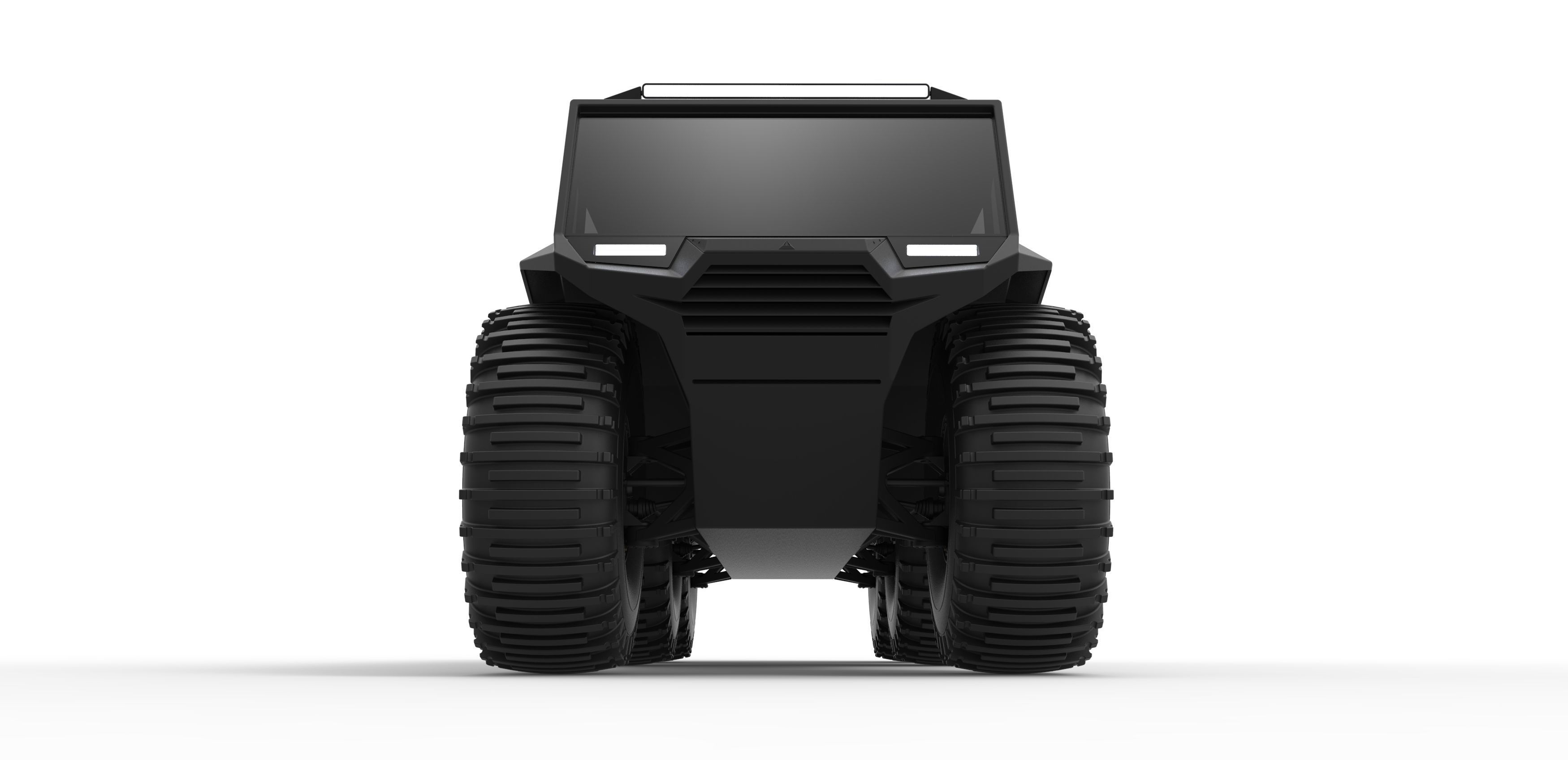 Atlas ATV 6x6 concept 3D model | CGTrader