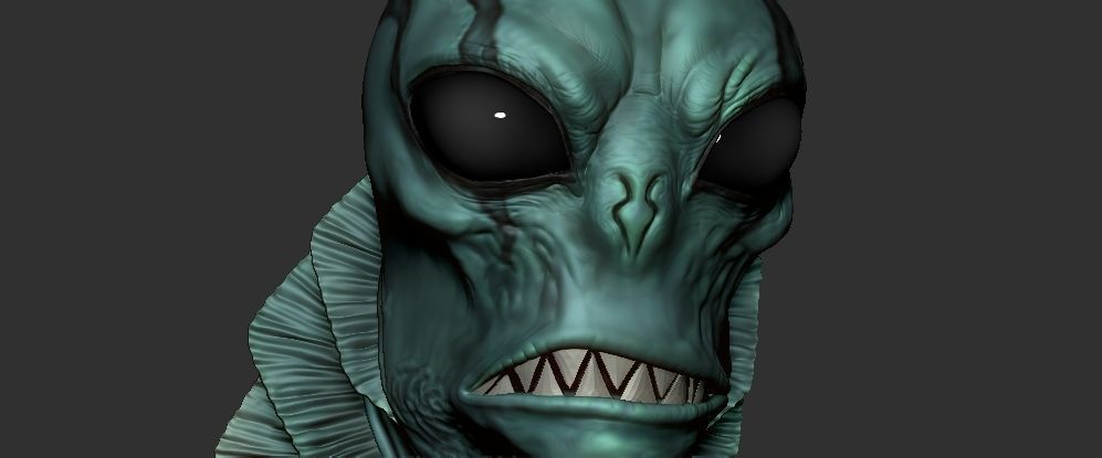 Abraham Sapien Bust free 3D model 3D printable | CGTrader