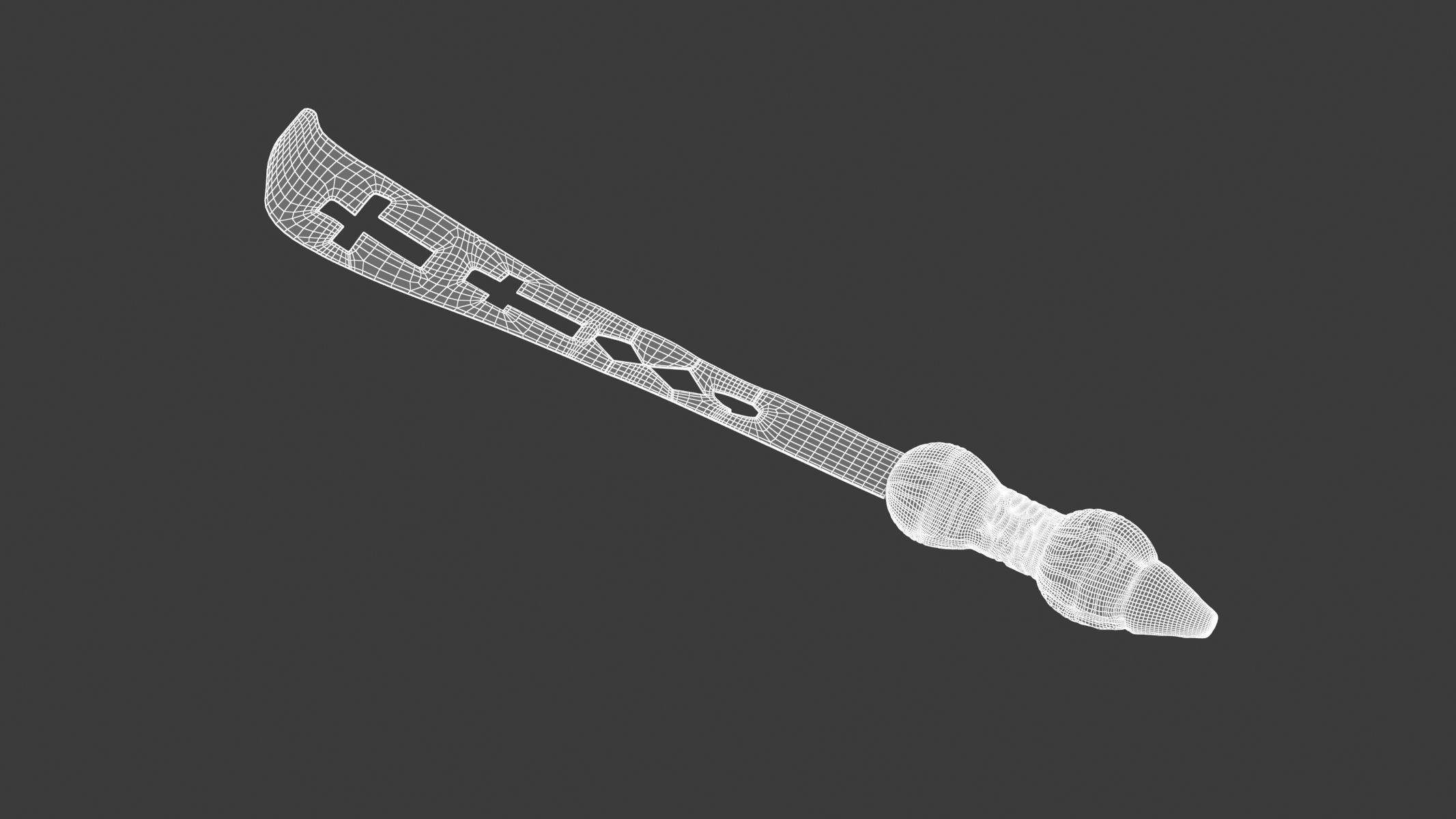3D model Akrafena Sword VR / AR / low-poly | CGTrader