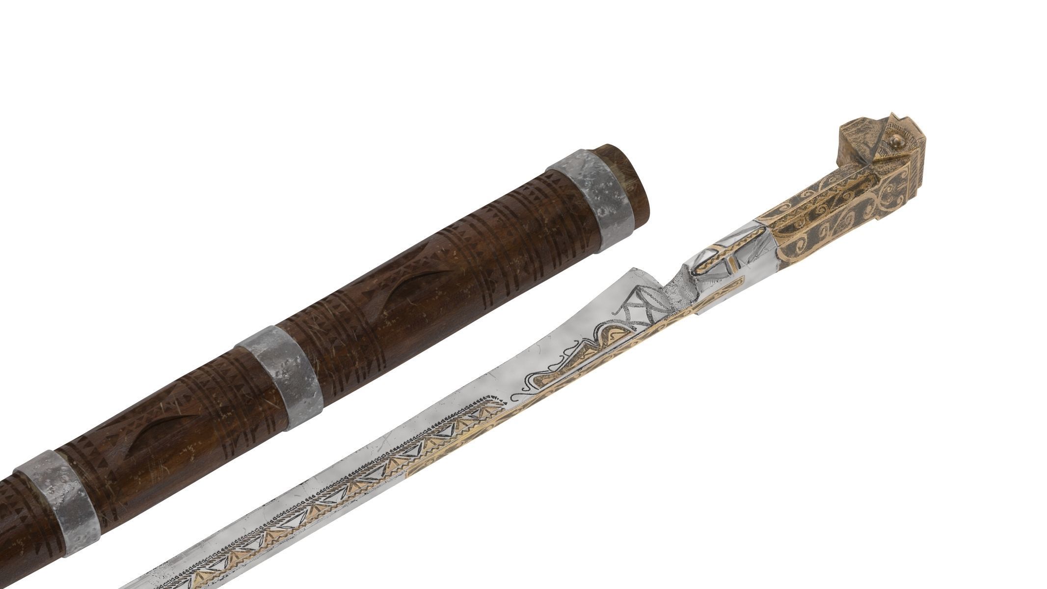 3D model Flyssa Sword VR / AR / low-poly | CGTrader