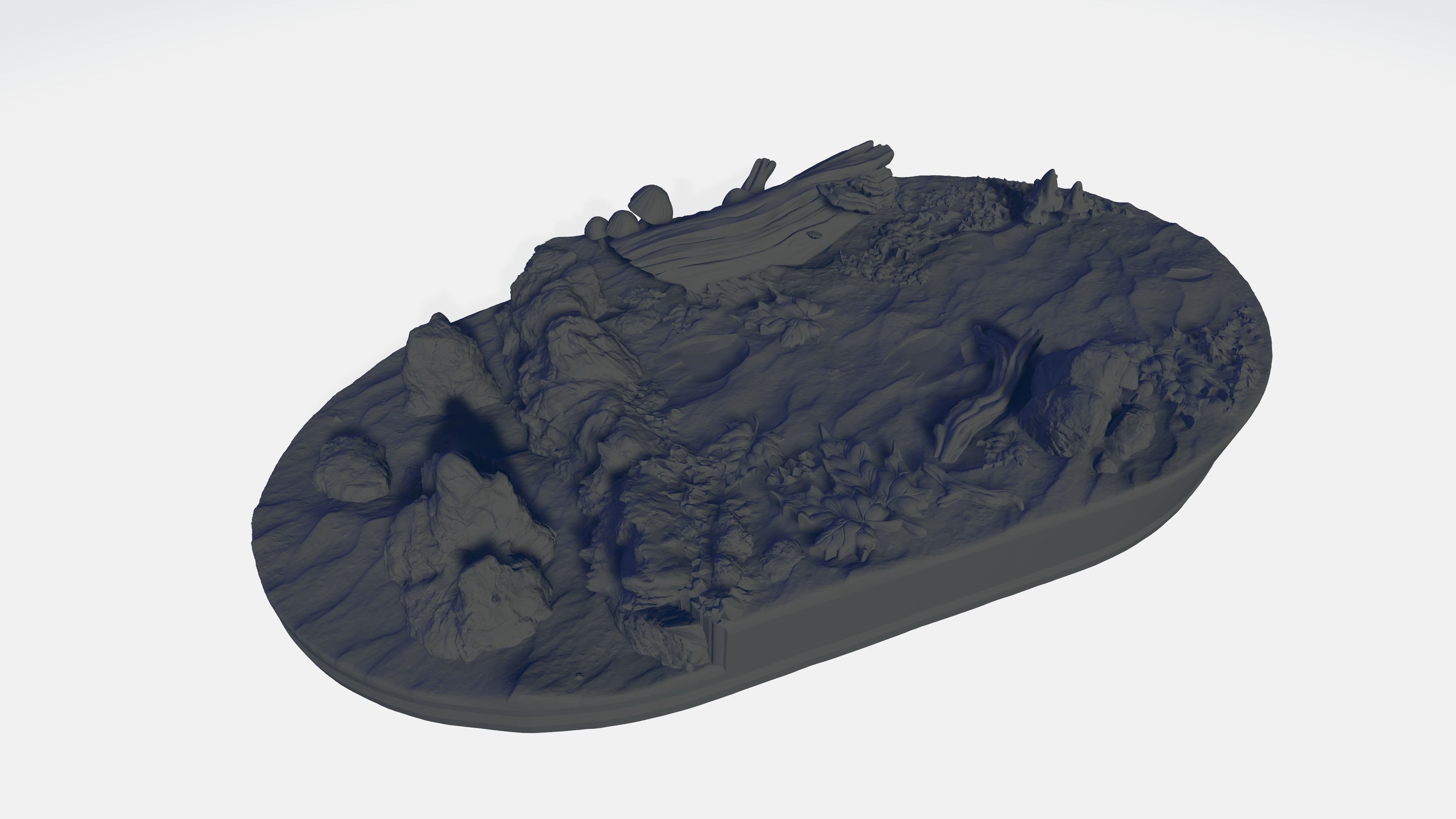 Dusk Lycanroc Diorama - 3D model -STL 3D model | CGTrader