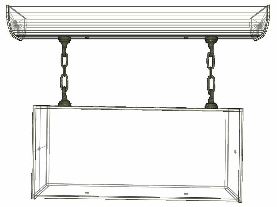 3D model PBR Exit Sign VR / AR / low-poly | CGTrader