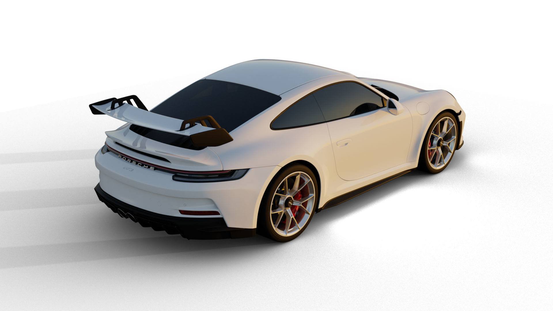 Porsche 911 GT3 992 3D model | CGTrader
