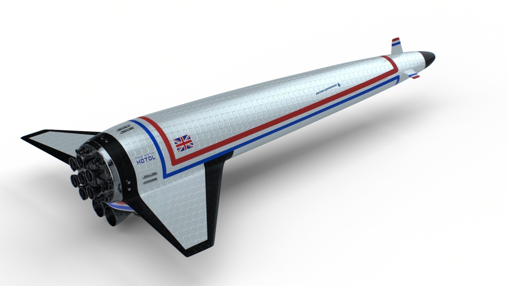 Space Shuttle HOTOL 3D model | CGTrader