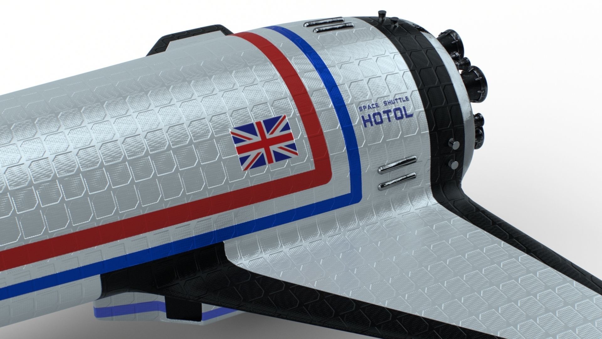 Space Shuttle HOTOL 3D model | CGTrader