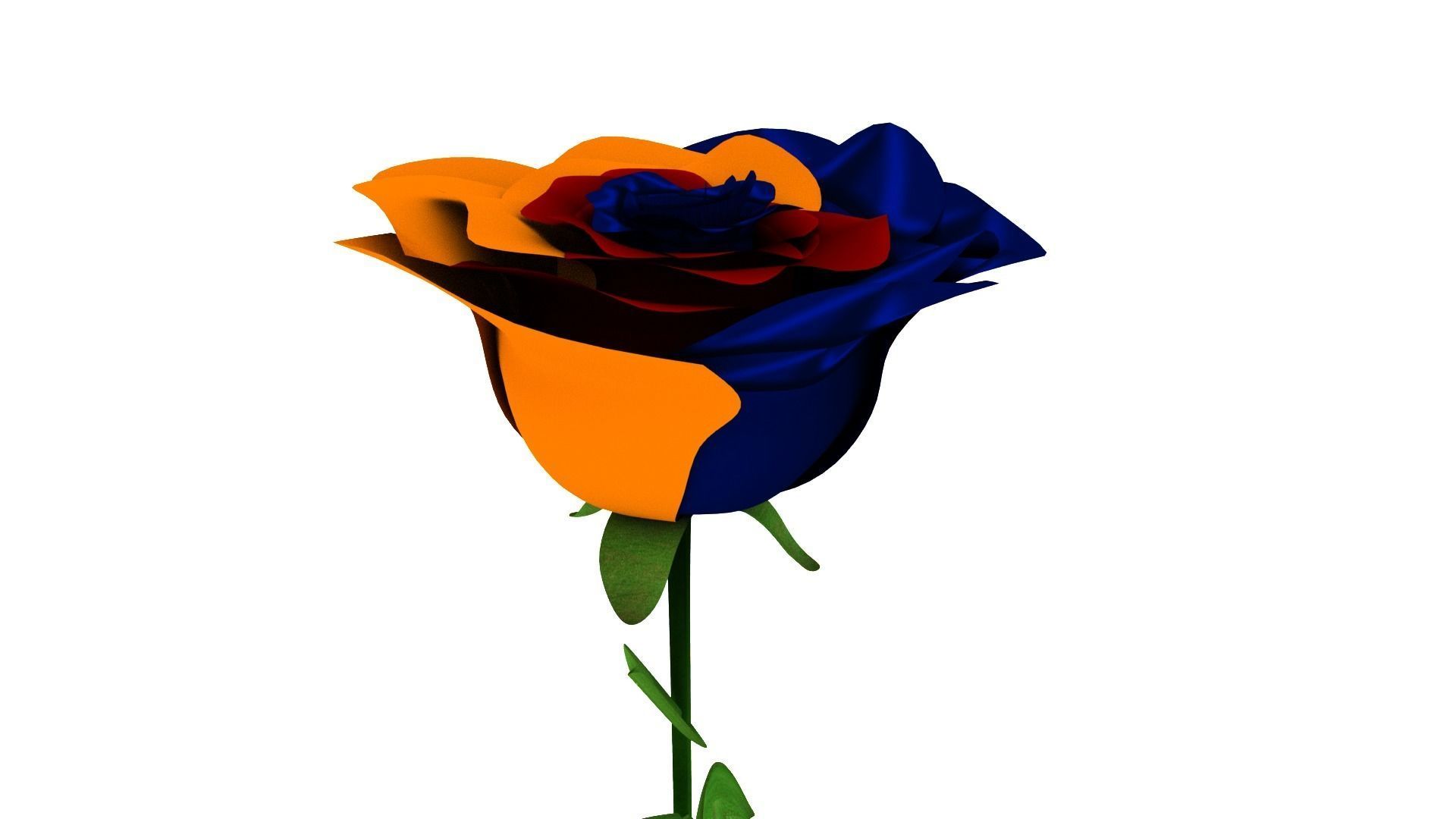 3D model Rose flower model VR / AR / low-poly | CGTrader