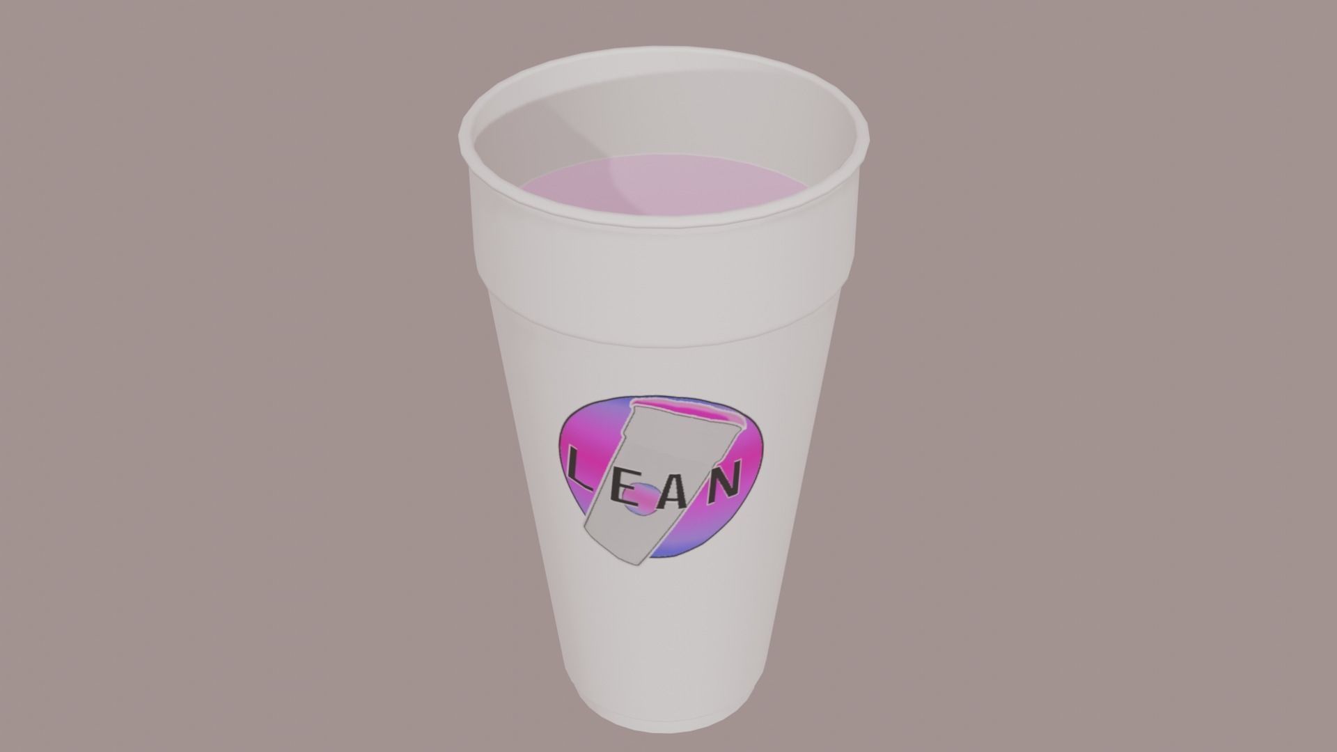 Lean Beverage free VR / AR / low-poly 3D model | CGTrader