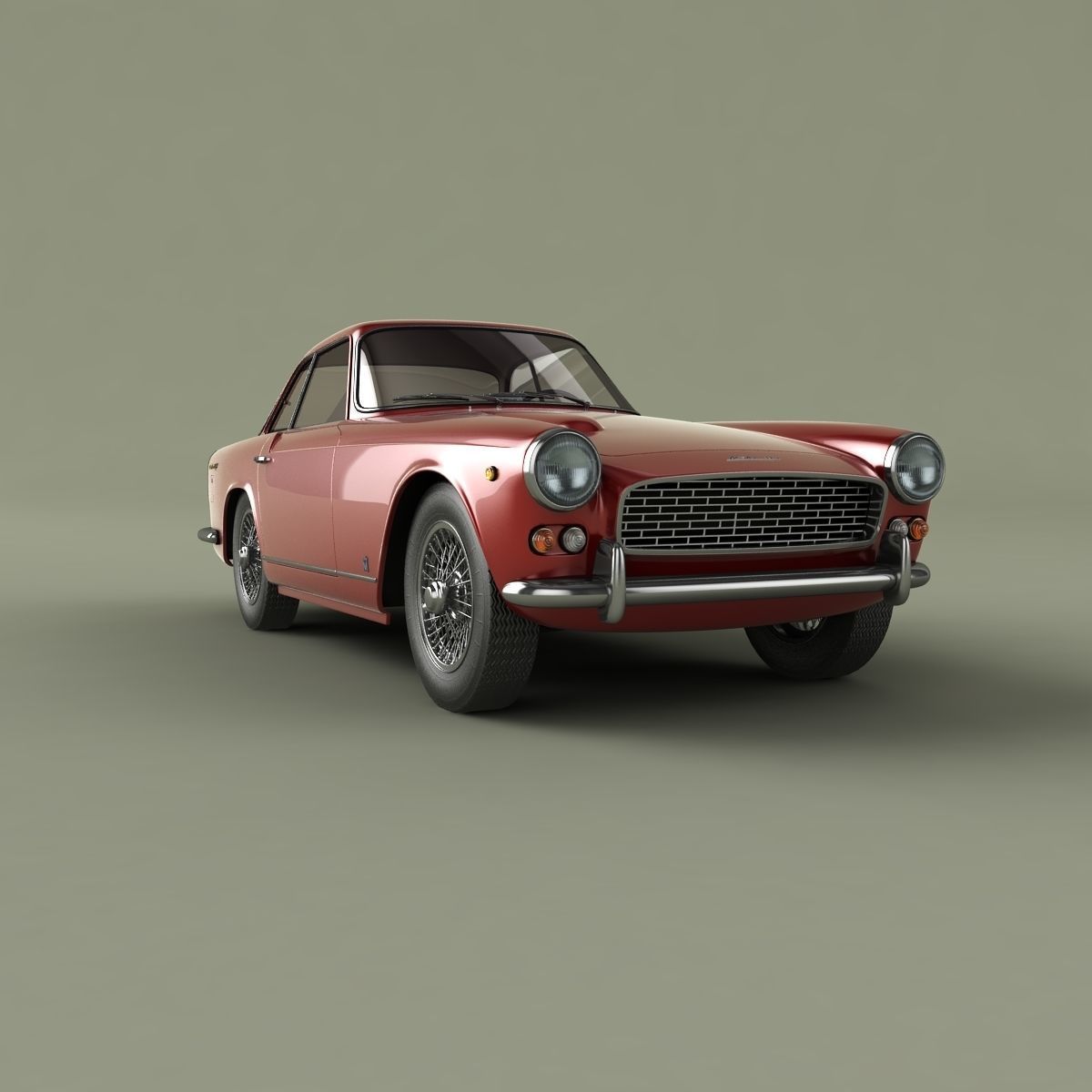 Triumph Italia 2000 3D model | CGTrader