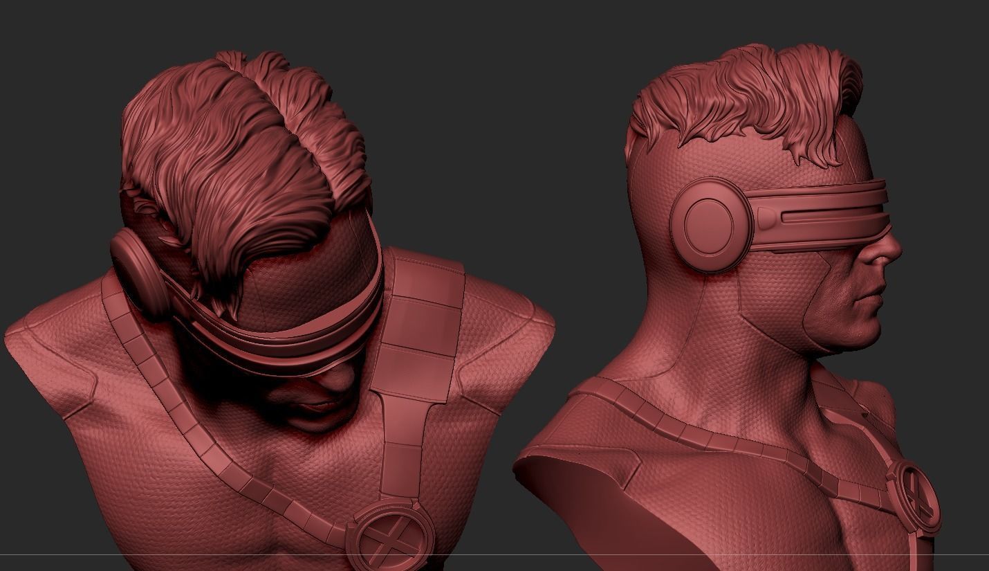 Cyclops Bust 3D model 3D printable | CGTrader