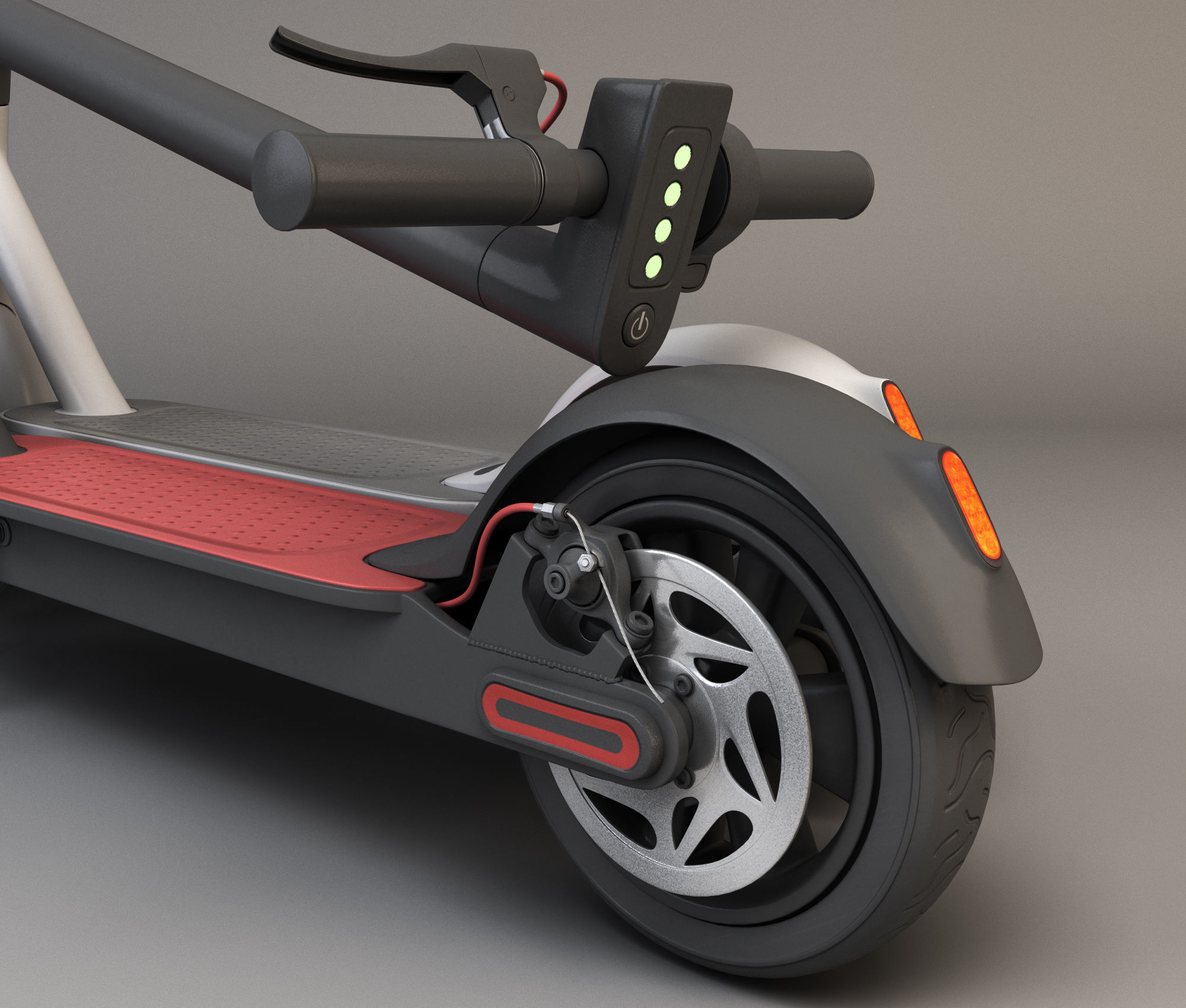 3D model Electric scooter VR / AR / low-poly | CGTrader