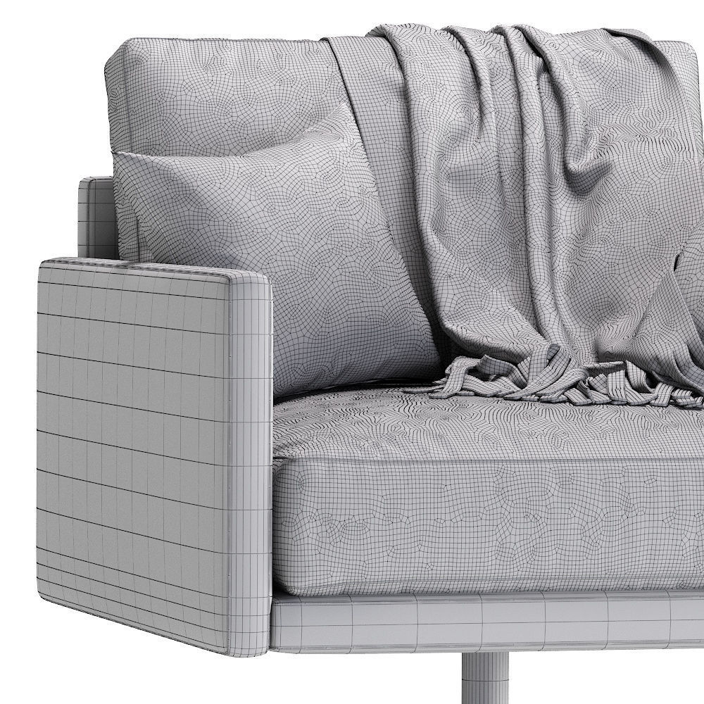 Armchair Mabel Lounge 3D model | CGTrader