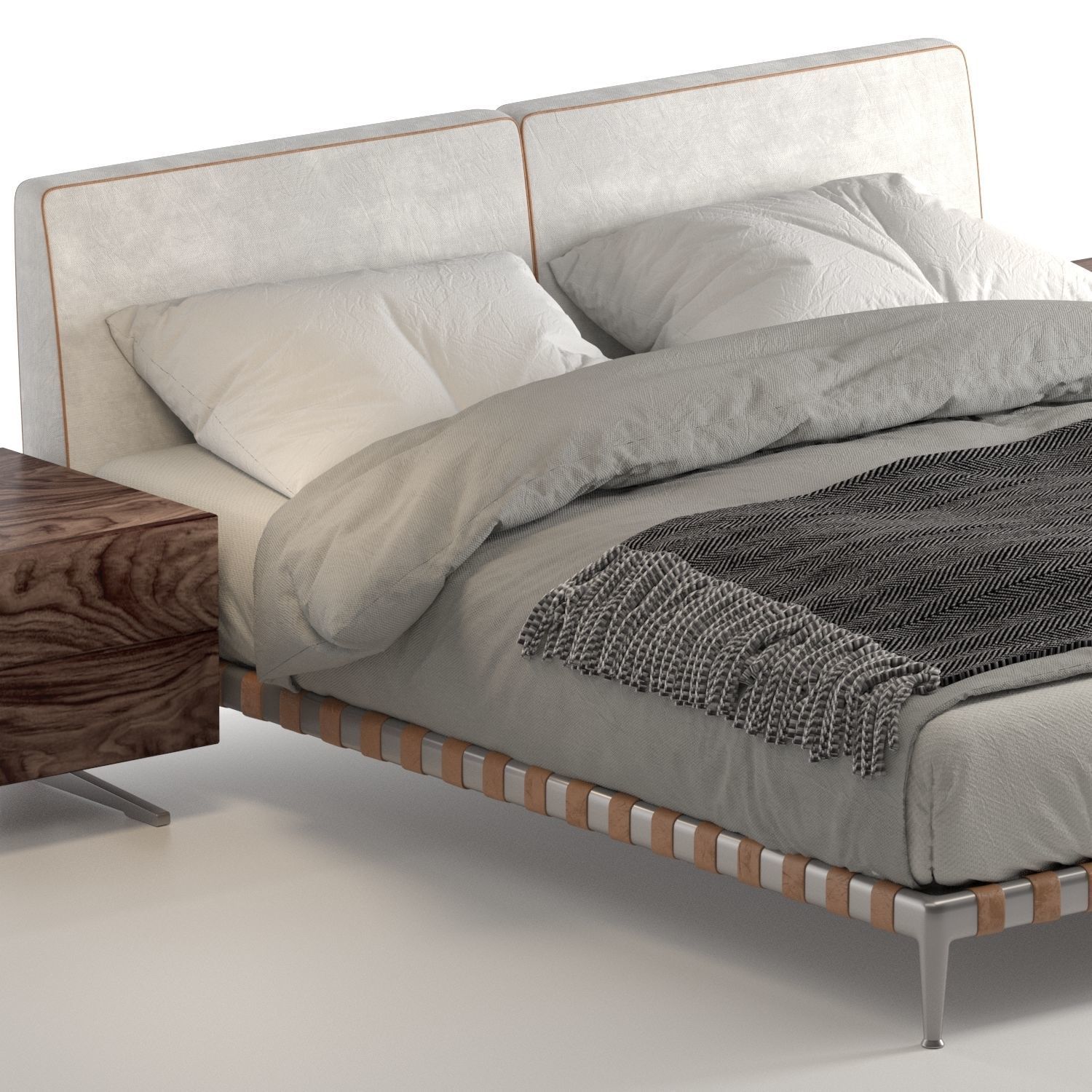 Gregory Flexform bed 3D model | CGTrader