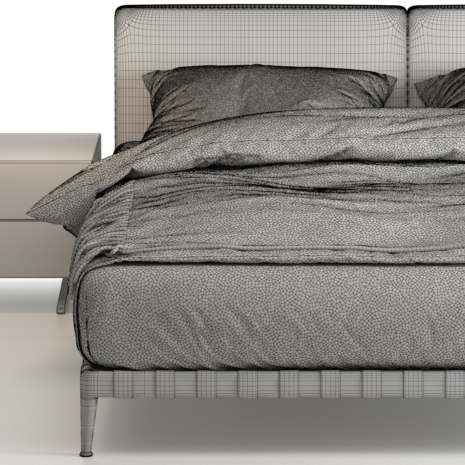 Gregory Flexform bed 3D model | CGTrader