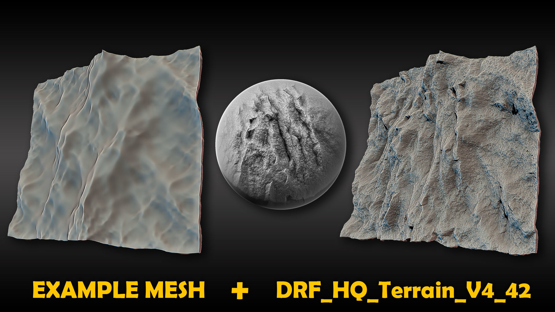 Ultra HQ Terrain Seamless Sculpt Zbrush brushes and Alphas Vol4 3D ...