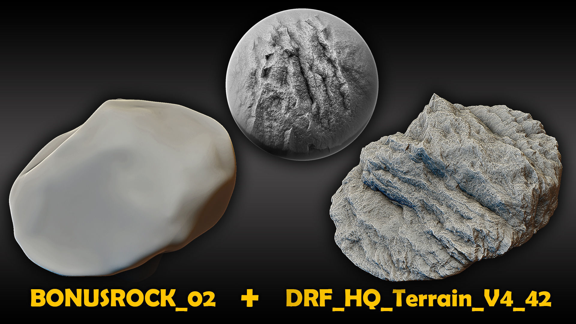 Ultra HQ Terrain Seamless Sculpt Zbrush brushes and Alphas Vol4 3D ...