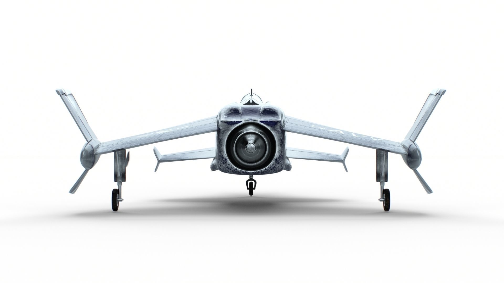 Rockwell XFV-12A 3D model | CGTrader