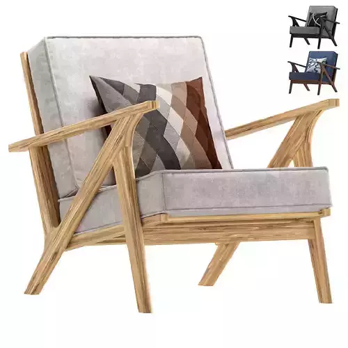 Lanston Armchair 3D model | CGTrader