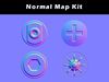 Hard Surface Normal Map Kit free Texture | CGTrader