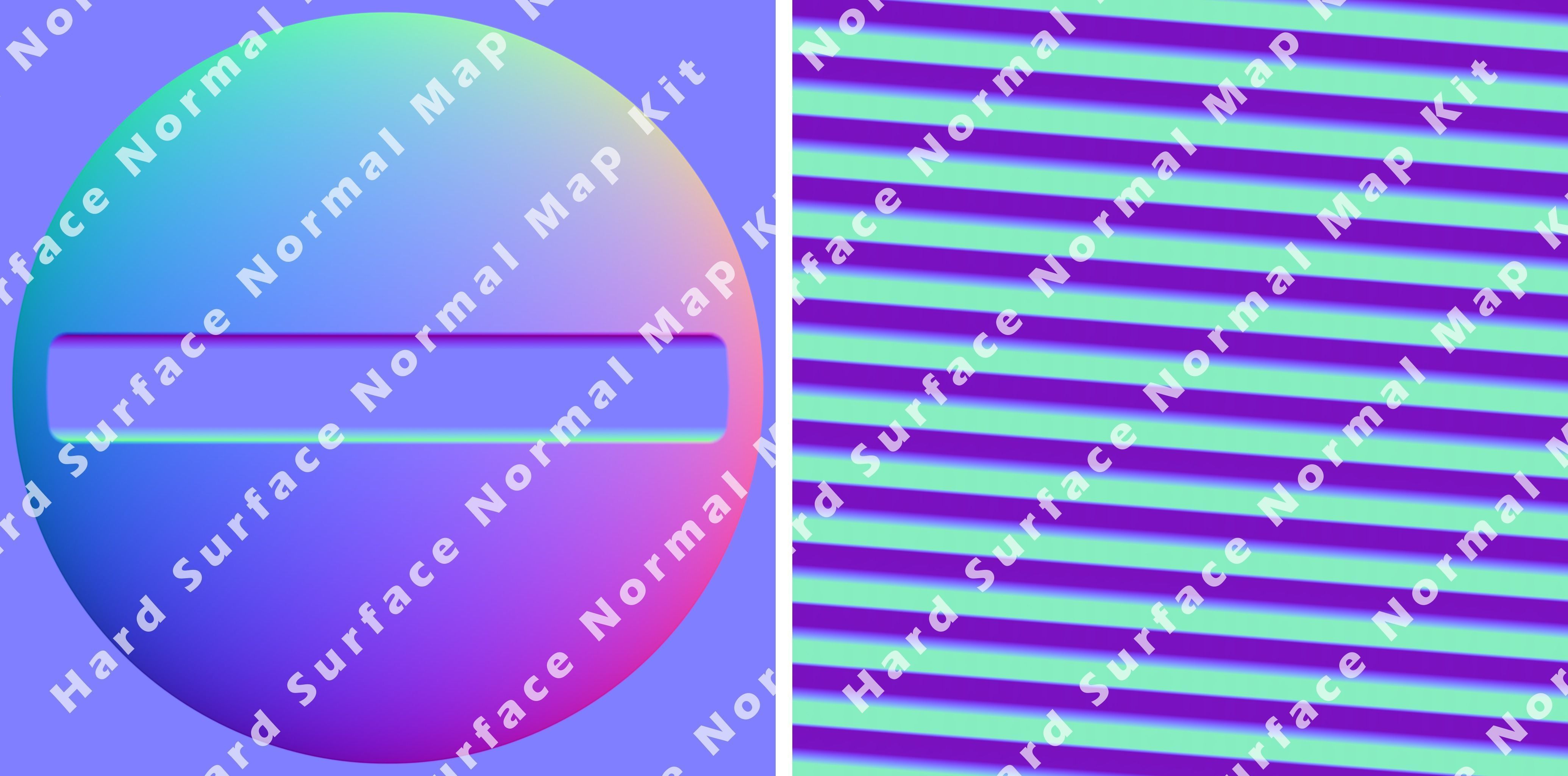 Hard Surface Normal Map Kit free Texture | CGTrader