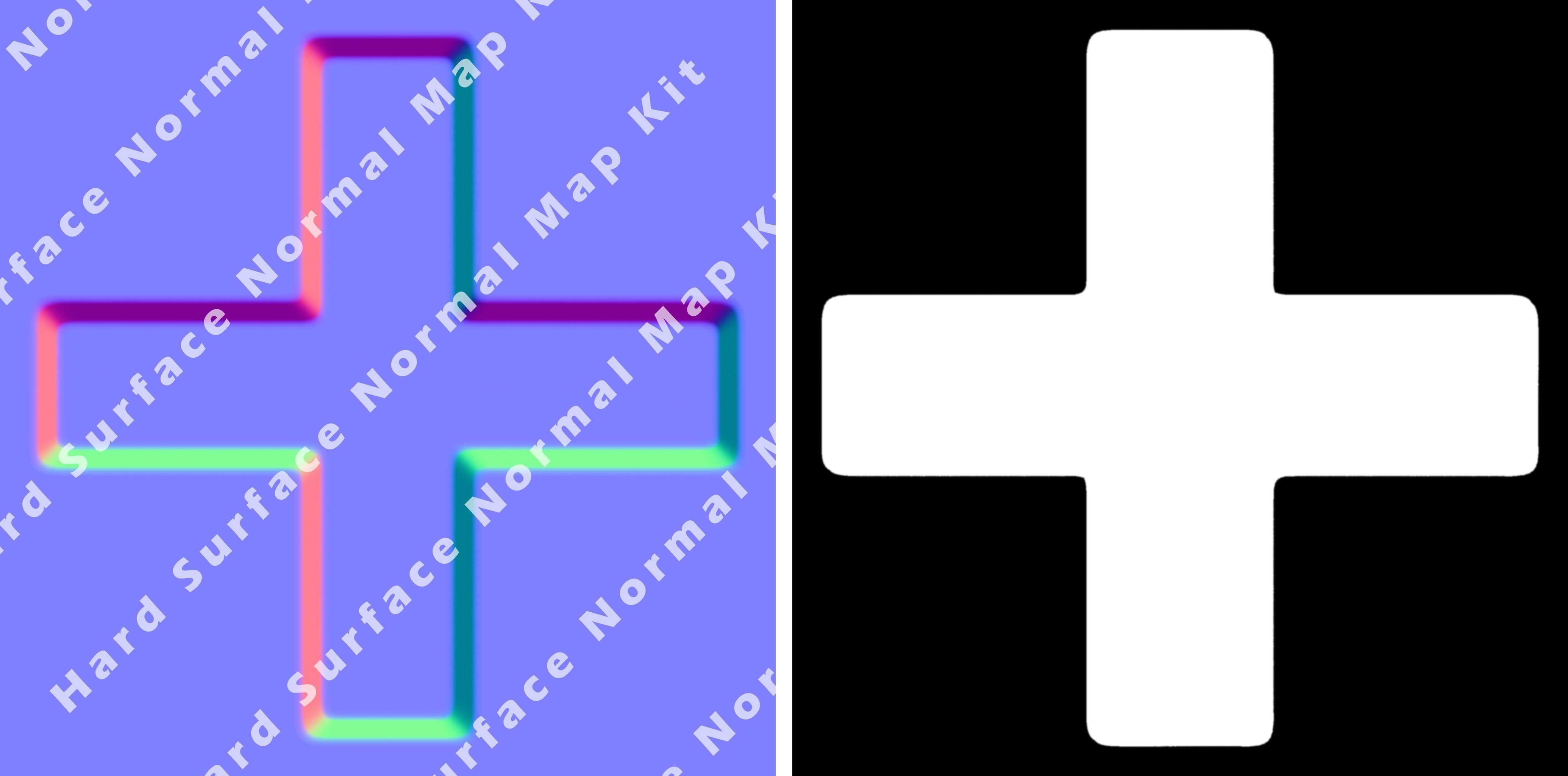 Hard Surface Normal Map Kit free Texture | CGTrader