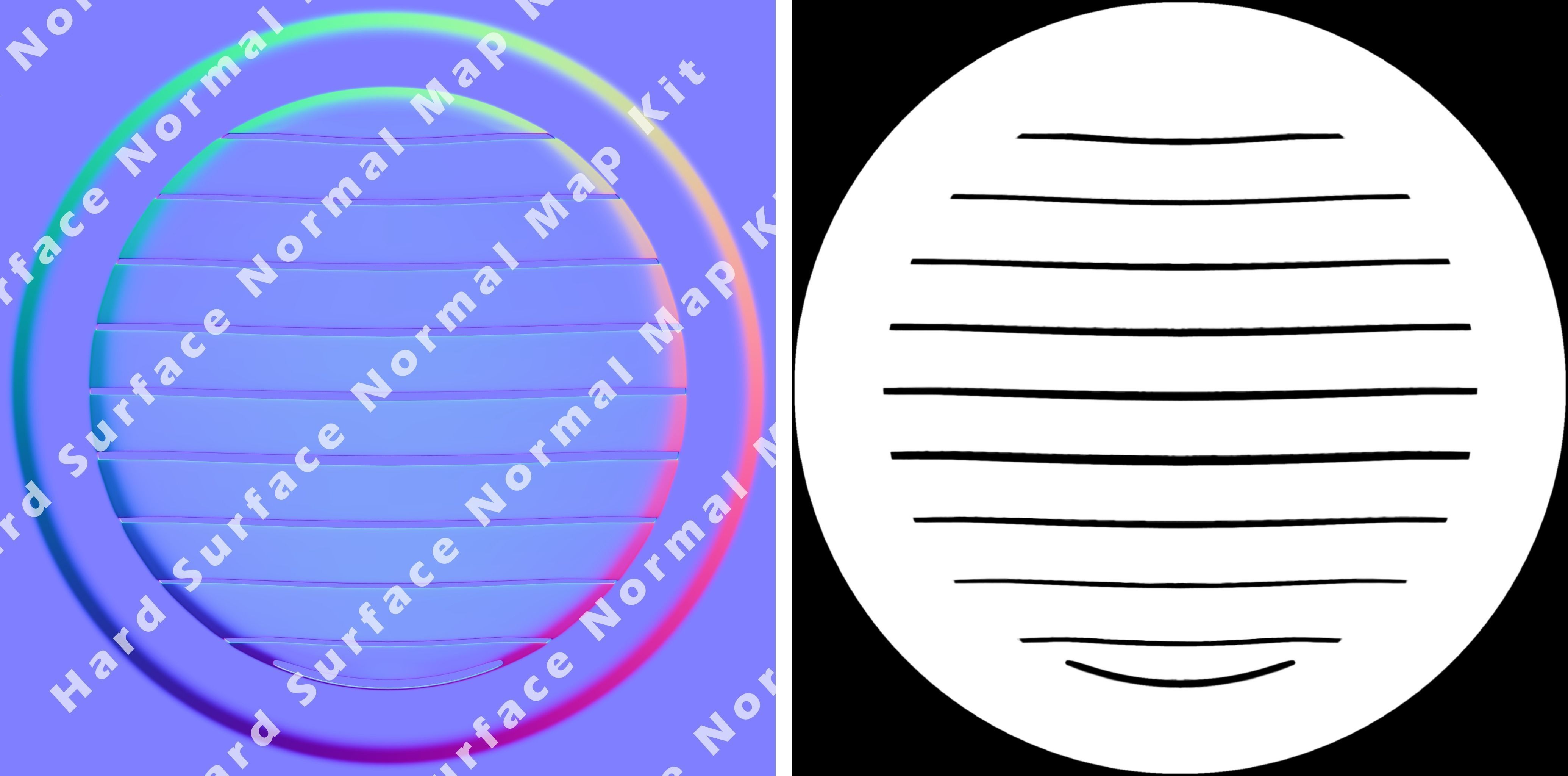 Hard Surface Normal Map Kit free Texture | CGTrader