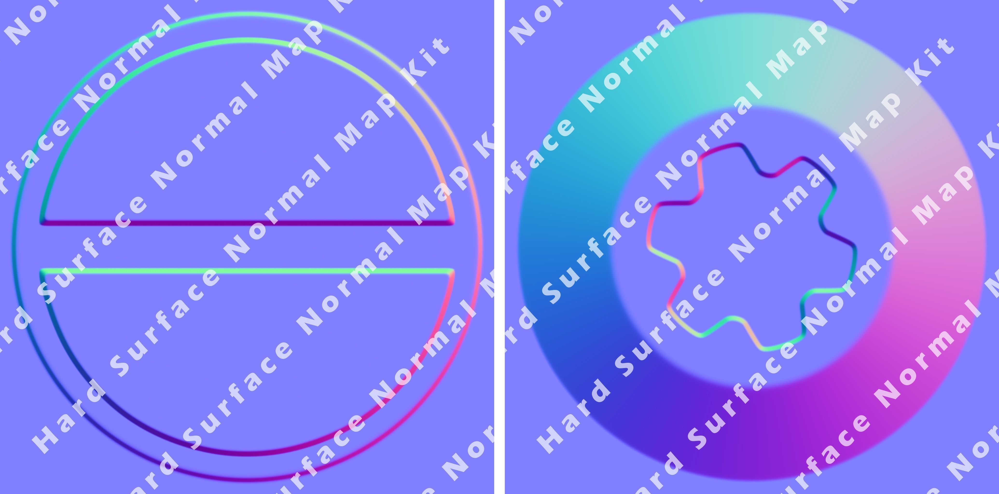 Hard Surface Normal Map Kit free Texture | CGTrader