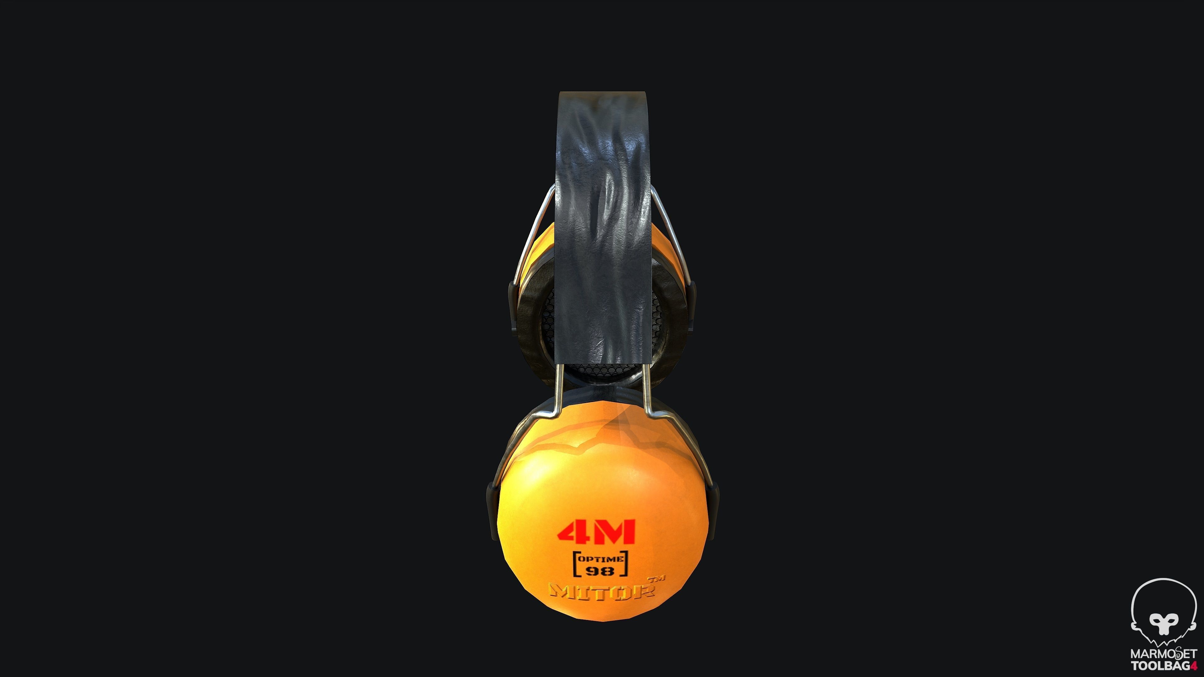 3D model Protective Ear Muffs PBR Game Ready VR / AR / low-poly | CGTrader