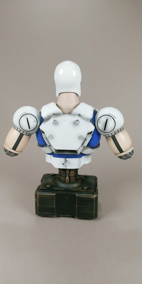 Plawres Sanshiro juomaru bust figure 3d model 3D model 3D printable ...