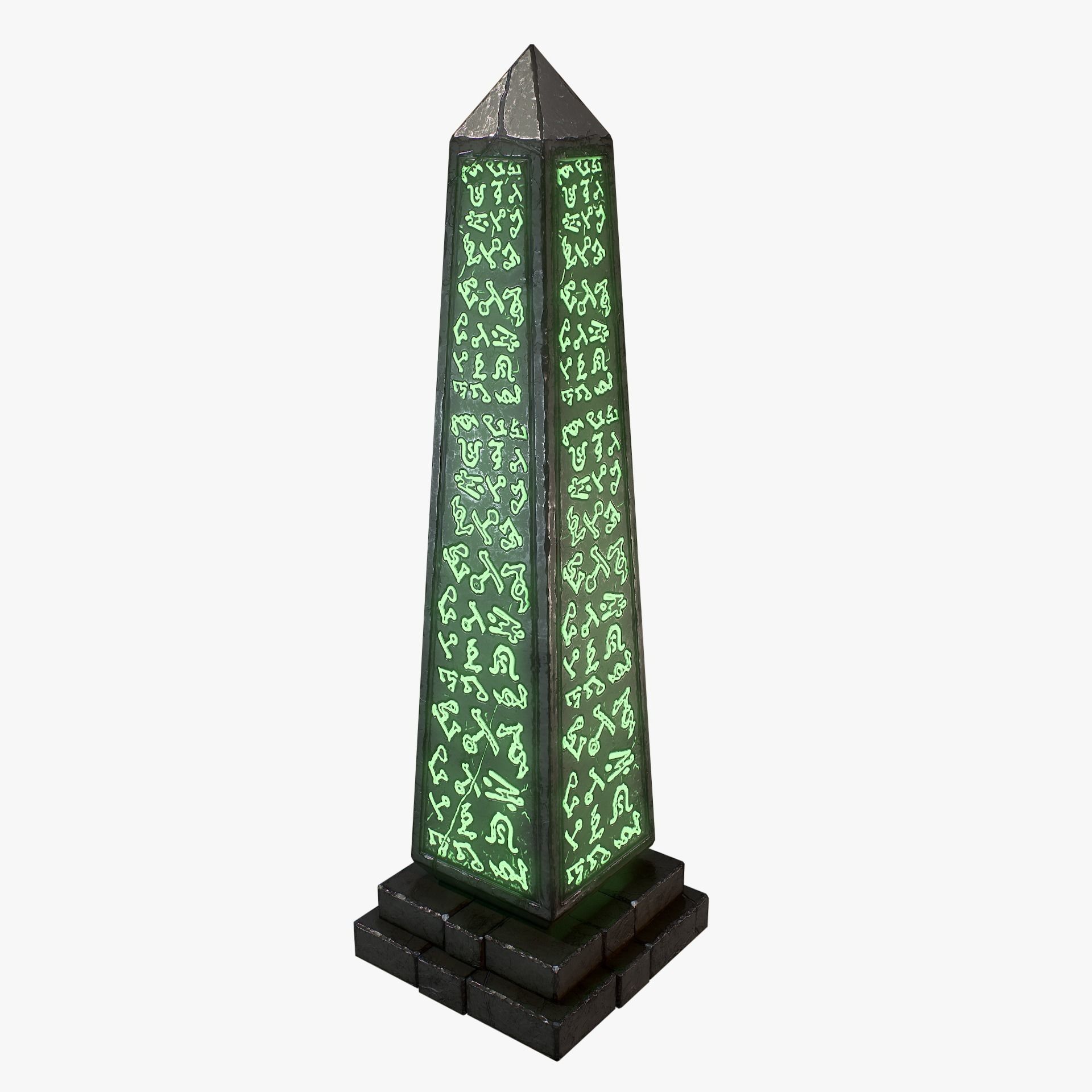 3D model Mystical Obelisk VR / AR / low-poly | CGTrader
