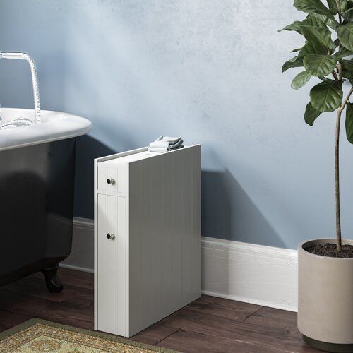 White Jabari Ari Free Standing Cabinet free 3D model | CGTrader