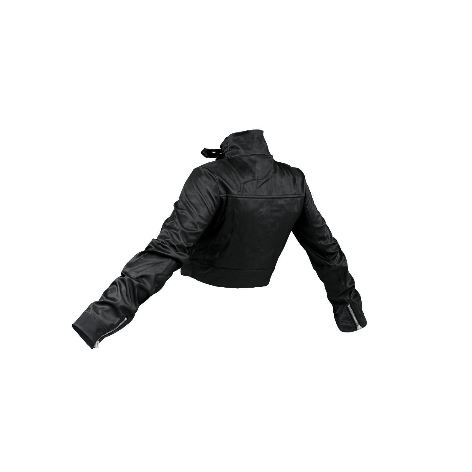 Buckles Leather Jacket 3D model | CGTrader