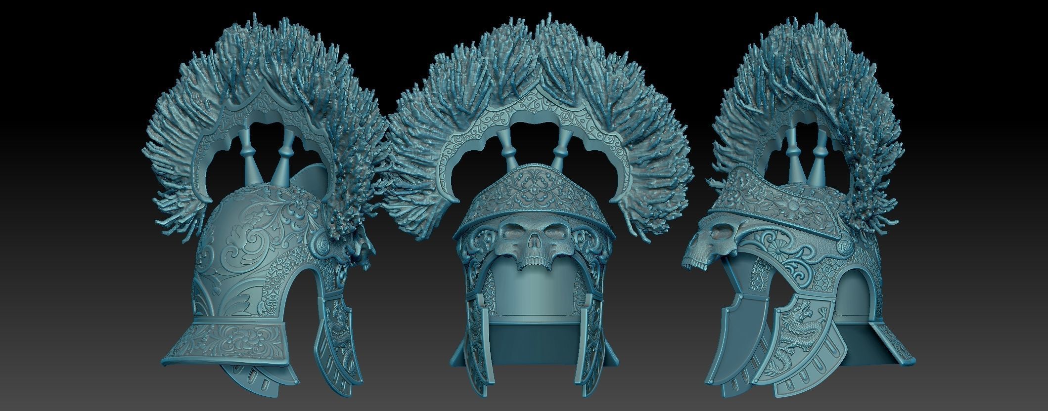 Helmet 3D model 3D printable | CGTrader