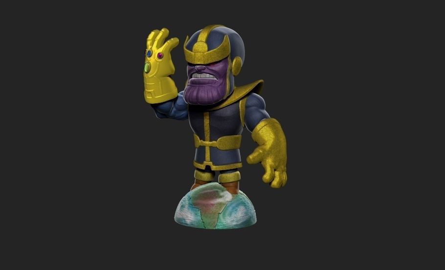 Little Thanos - 20cm - 9 Pieces 3D model 3D printable | CGTrader