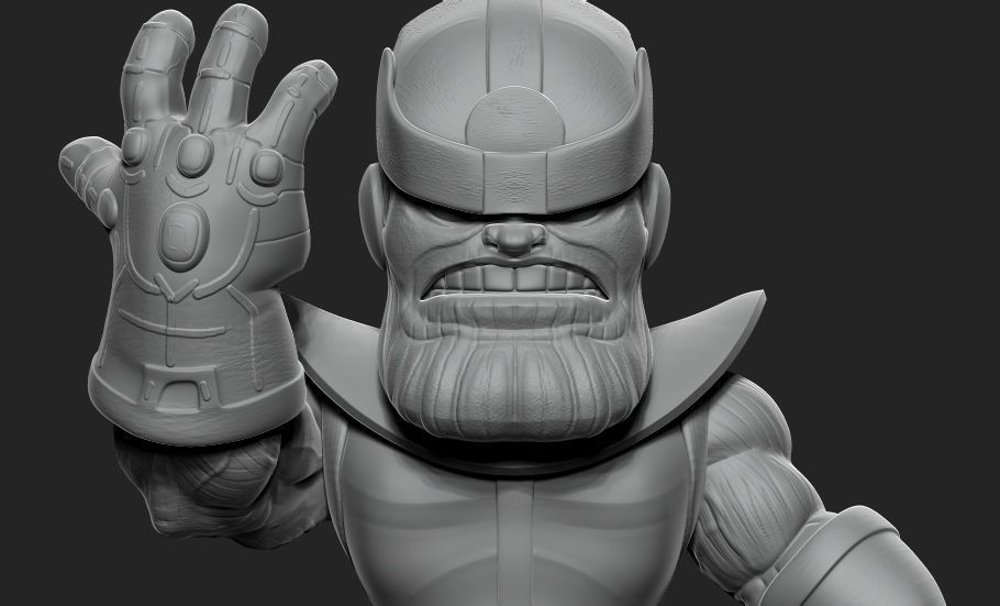 Little Thanos - 20cm - 9 Pieces 3D model 3D printable | CGTrader