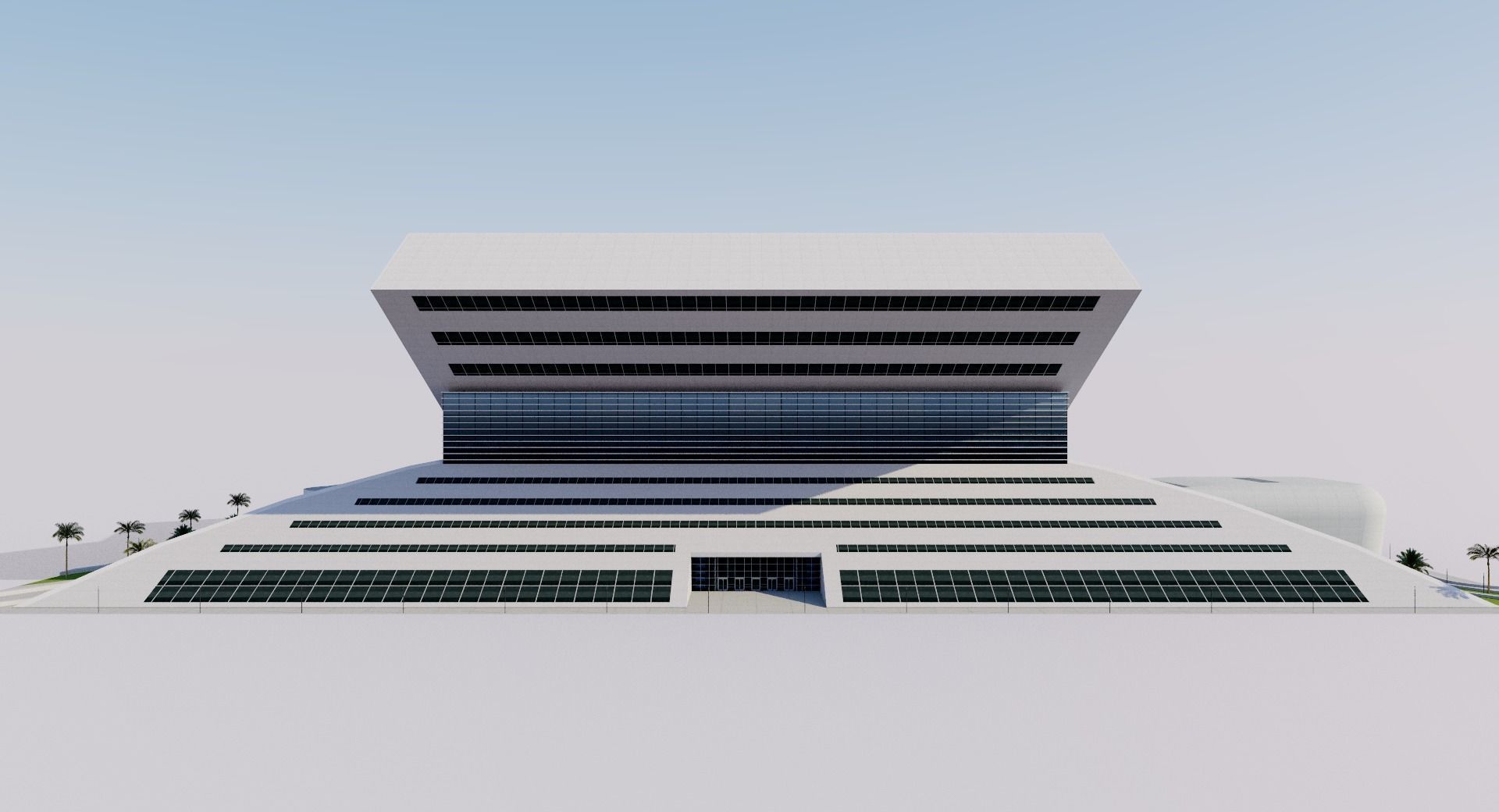 Mohammed Bin Rashid Library - Dubai - UAE 3D model | CGTrader