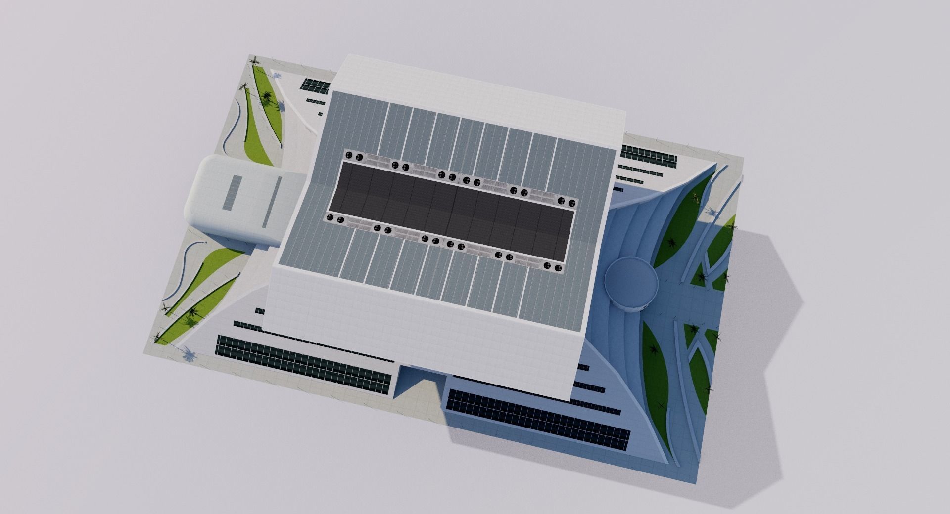 Mohammed Bin Rashid Library - Dubai - UAE 3D model | CGTrader