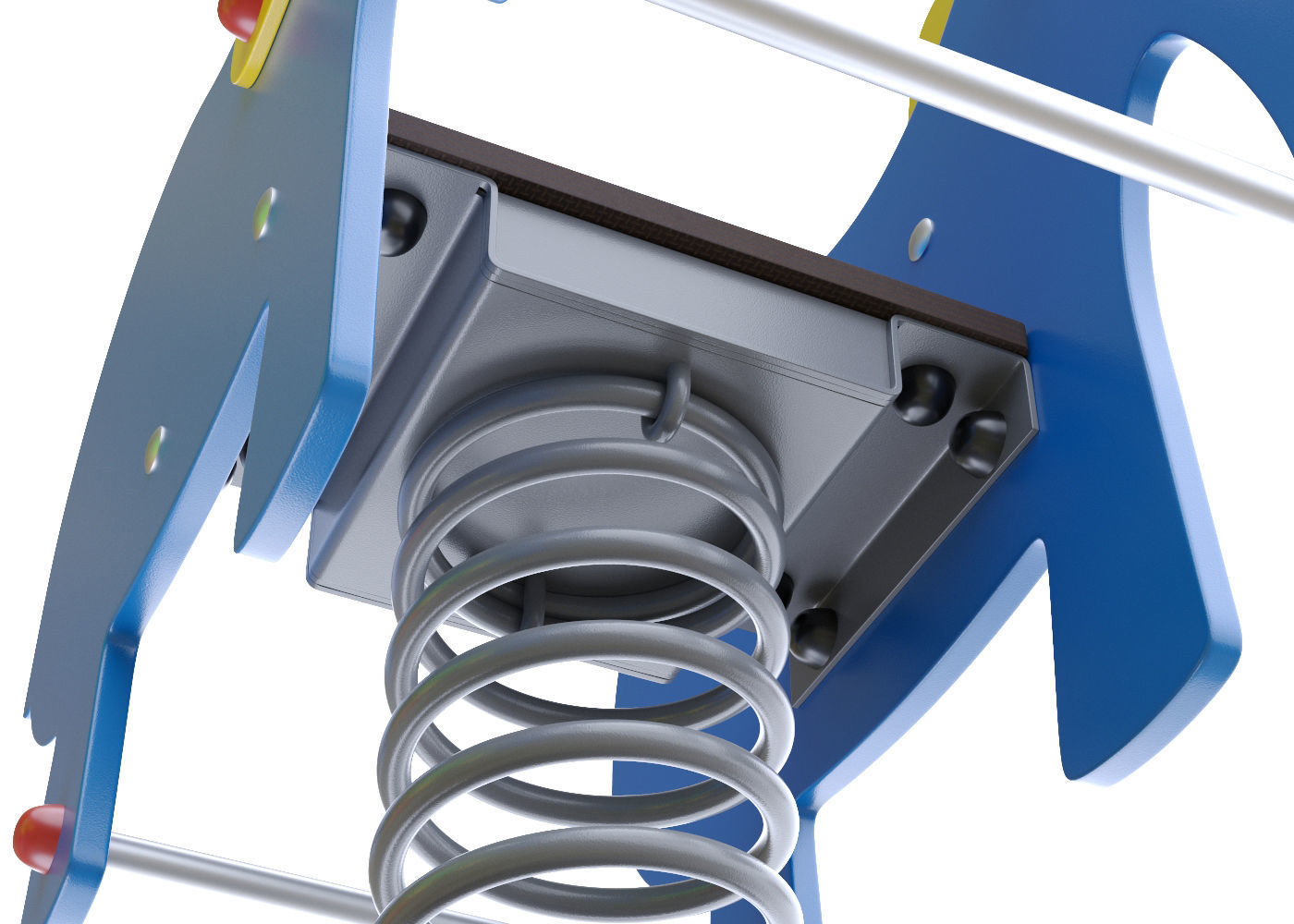 Spring baby rockers 3D model | CGTrader