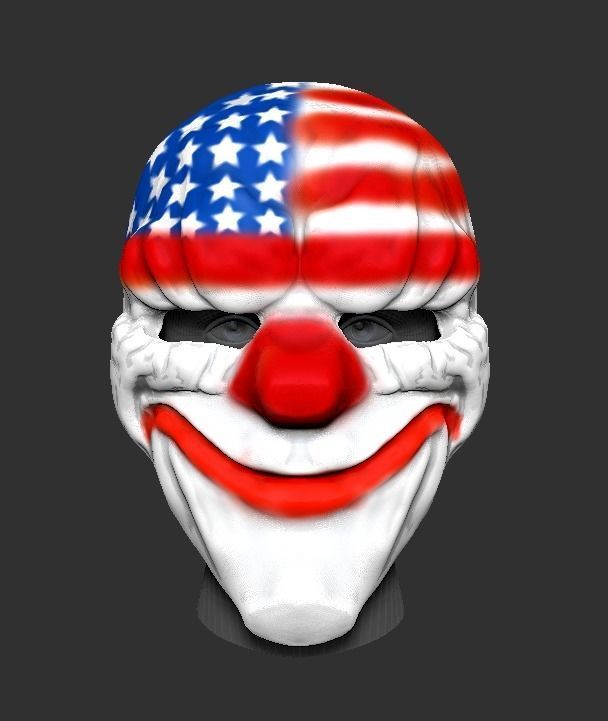 Dallas mask 3D print model free 3D model 3D printable | CGTrader