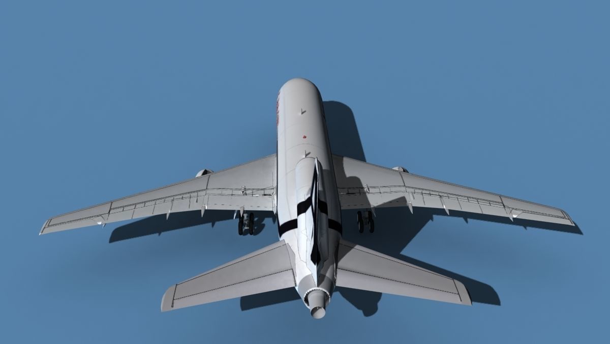 Lockheed L-1011-50 Arrow 3D model rigged | CGTrader