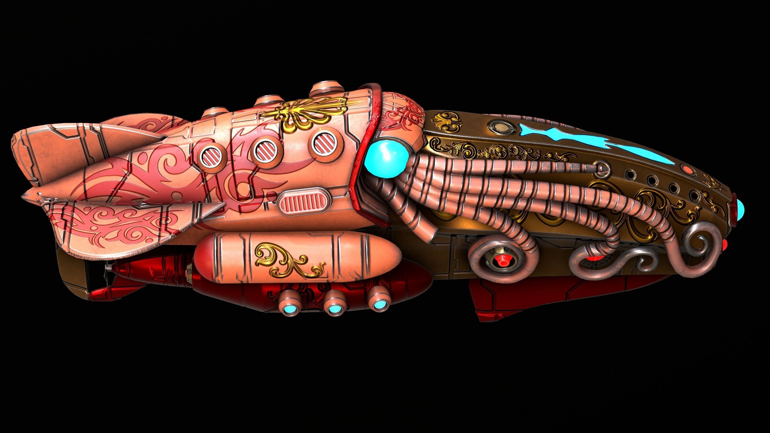 3D model Nautilus 3d lowpoly VR / AR / low-poly | CGTrader