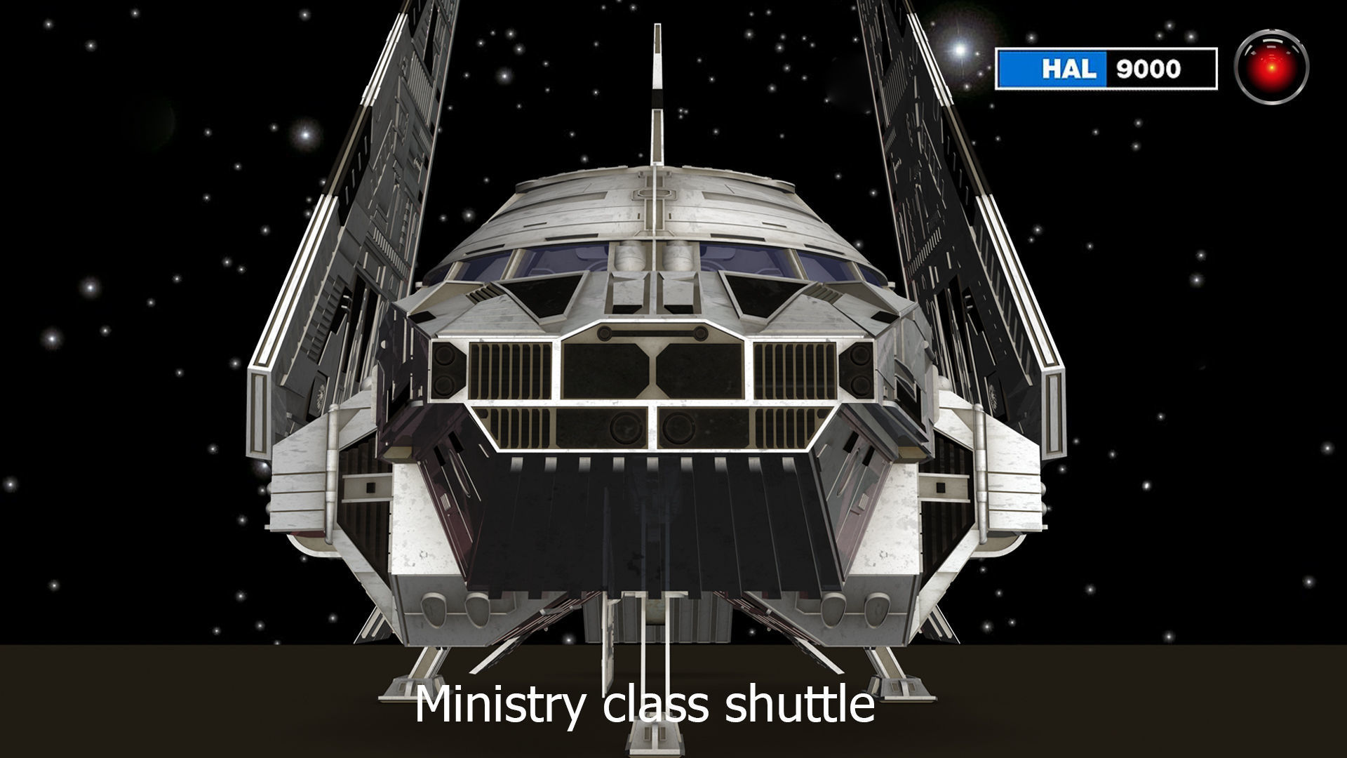 Ministry class shuttle wich interior 3D model animated | CGTrader