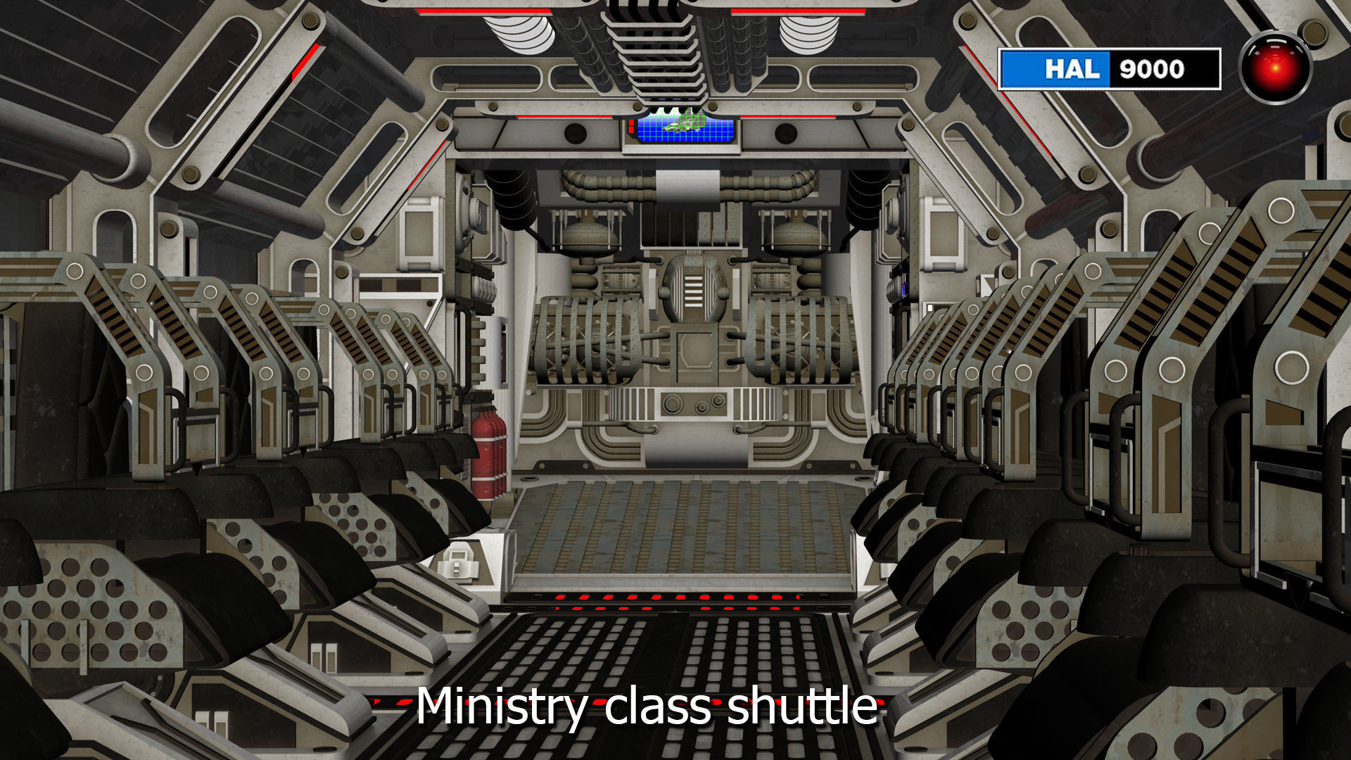 Ministry class shuttle wich interior 3D model animated | CGTrader