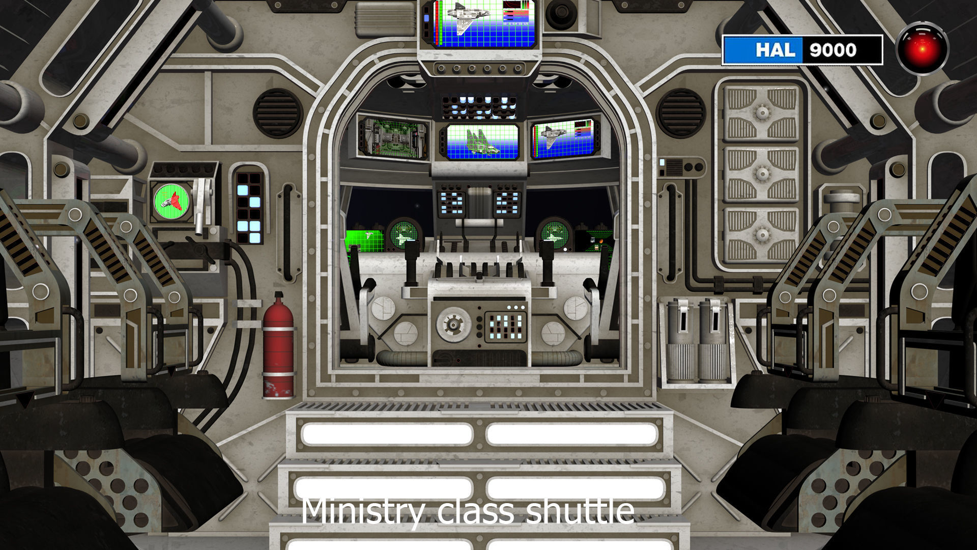 Ministry class shuttle wich interior 3D model animated | CGTrader